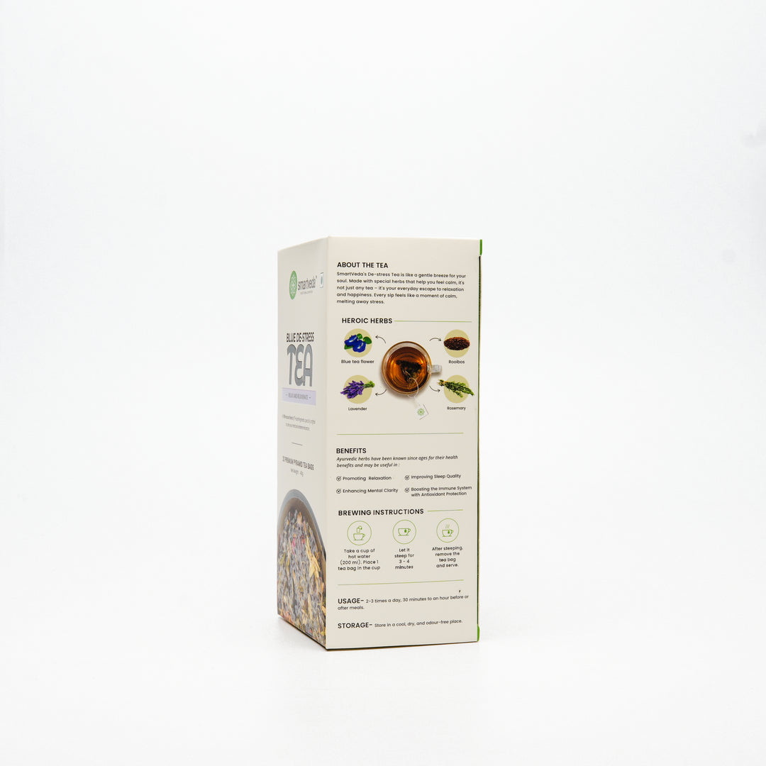 Blue De-Stress Tea – Smartveda