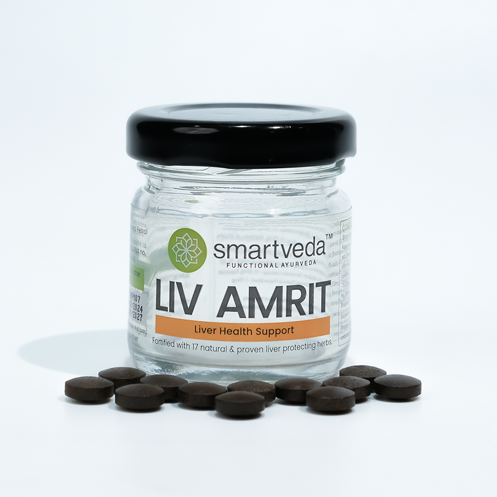 Liv Amrit | Ayurvedic Liver Detox Supplement - Smartveda