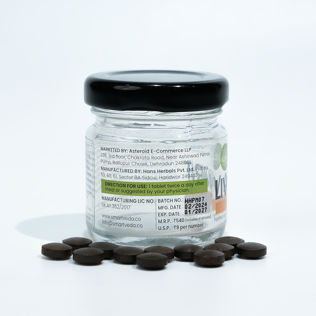 Liv Amrit | Ayurvedic Liver Detox Supplement - Smartveda